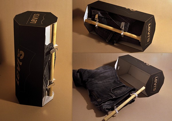 levis jeans packaging | PackagingConnections.com