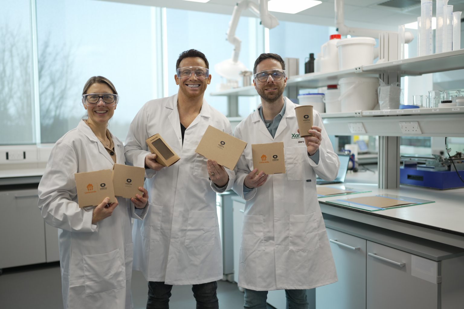 Joe Swash explores plastic-free packaging innovation in new meal deal ...