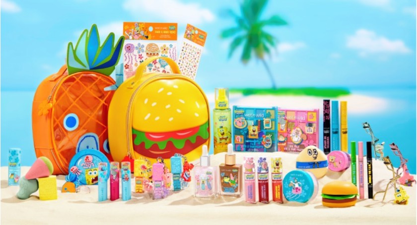 Wet ‘n Wild Launches SpongeBob Makeup Collection | PackagingConnections.com