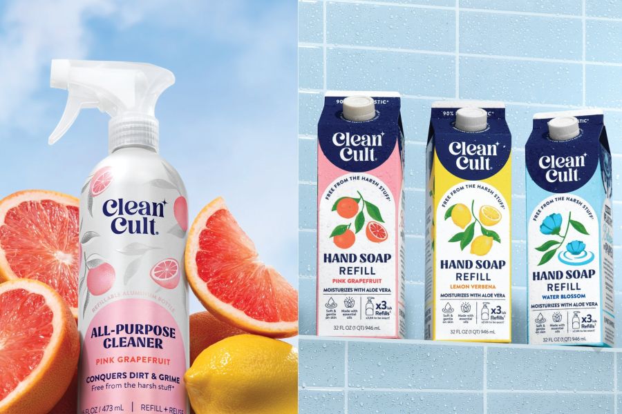 Clean Cult Launches Refillable Cleaning Range in Cartons and Aluminium ...