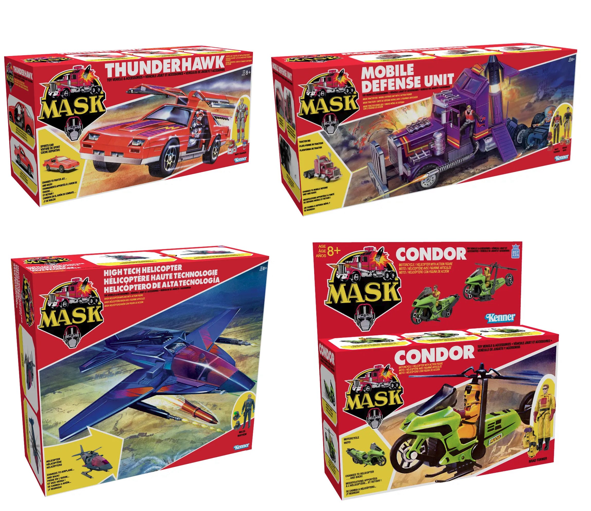 M.A.S.K. Embraces Original Series with Classic Packaging First Look ...