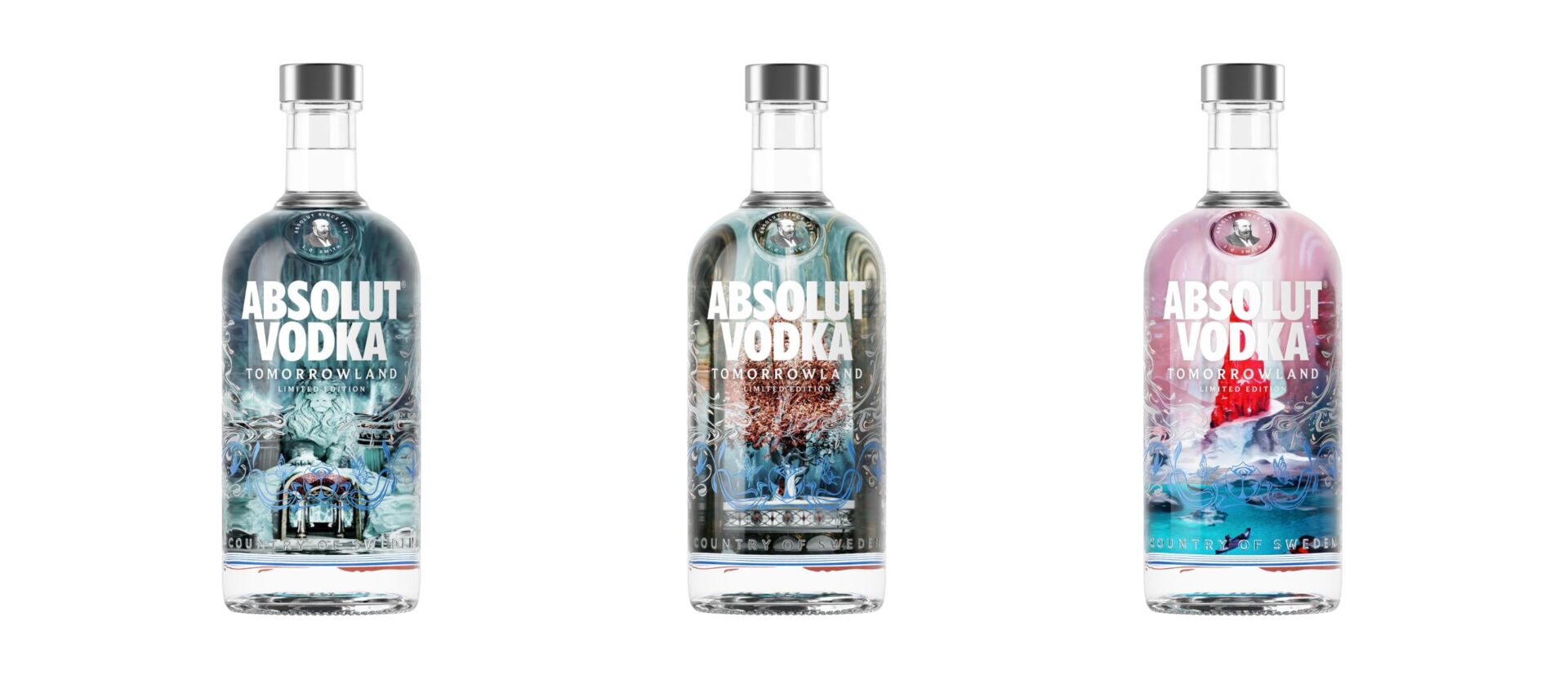 Absolut and Tomorrowland unveil a limited-edition bottle collection ...